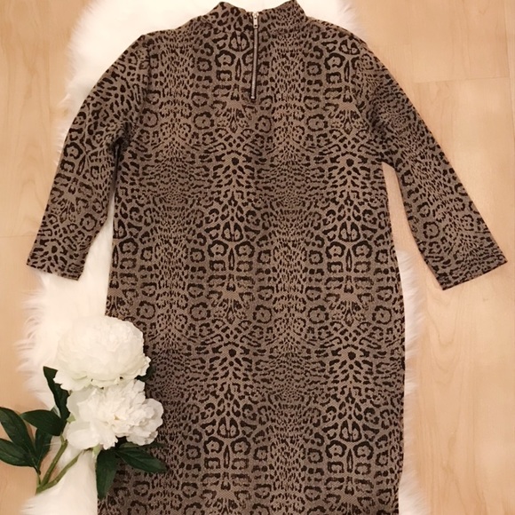 ASOS | Dresses | Asos Leopard Print Midi Dress | Poshmark